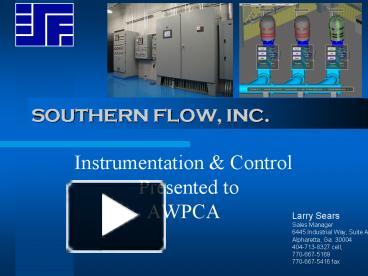 PPT – SOUTHERN FLOW, INC. PowerPoint presentation | free to view - id ...