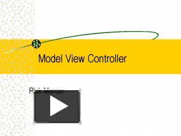 Model View Controller presentation | free to view