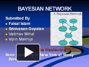 BAYESIAN NETWORK presentation | free to download