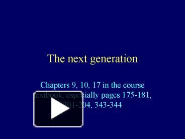 PPT – The next generation PowerPoint presentation | free to download ...