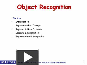PPT – Object Recognition PowerPoint presentation | free to view - id ...
