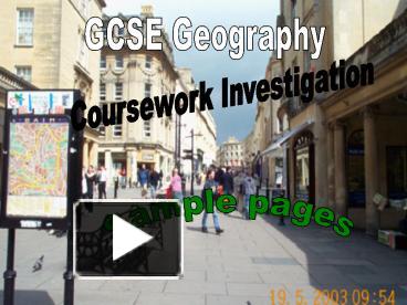 PPT – GCSE Geography PowerPoint presentation | free to view - id ...