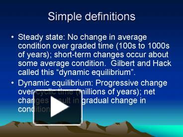 PPT – Simple definitions PowerPoint presentation | free to view - id ...