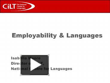 Employability presentation | free to view