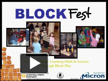 PPT – Young Children Learning Math PowerPoint presentation | free to ...