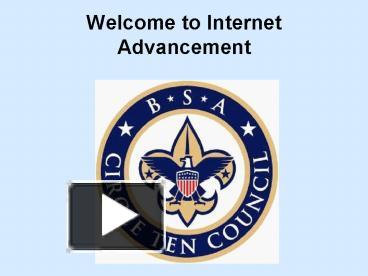 PPT – Welcome to Internet Advancement PowerPoint presentation | free to ...