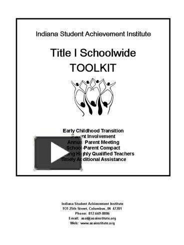 PPT – Indiana Student Achievement Institute PowerPoint presentation ...