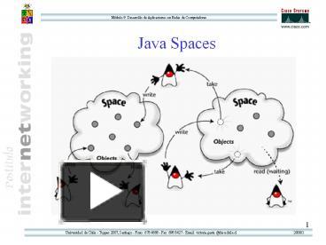 PPT – Java Spaces PowerPoint presentation | free to download - id ...