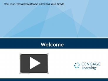 PPT – Cengage PowerPoint Template PowerPoint presentation | free to ...