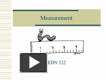 PPT – Measurement PowerPoint presentation | free to download - id ...