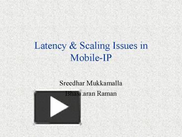 PPT – Latency PowerPoint presentation | free to download - id: 1f8b03-ZDc1Z