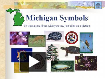 PPT – Michigan Symbols PowerPoint presentation | free to view - id ...
