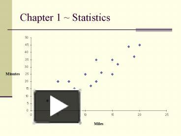PPT – Chapter 1 Statistics PowerPoint presentation | free to view - id ...
