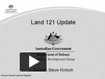 PPT – Land 121 Update PowerPoint presentation | free to view - id ...