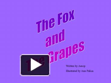 PPT – The Fox PowerPoint presentation | free to view - id: 1fb571-ZDc1Z