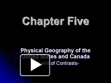 PPT – Chapter Five PowerPoint presentation | free to view - id: 1fba9c ...
