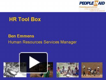 HR Tool Box presentation | free to view