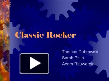 Classic Rocker presentation | free to view