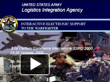 UNITED STATES ARMY presentation | free to view