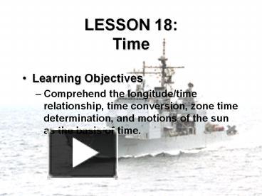 LESSON%2018:%20Time presentation | free to download
