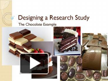 Designing a Research Study presentation | free to view