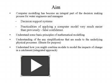 PPT – Flood Routing PowerPoint presentation | free to view - id: 1ffe82 ...