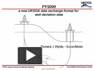 P72000 a new UKOOA data exchange format for well deviation data ...