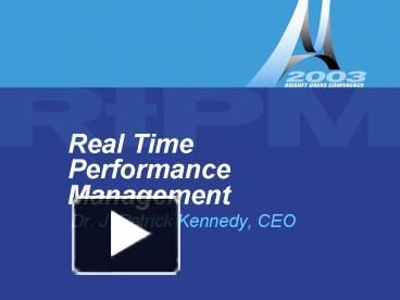 PPT – Real Time Performance Management PowerPoint presentation | free ...