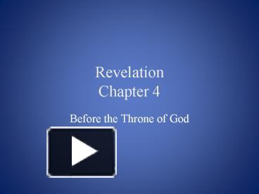 Revelation Chapter 4 presentation | free to view