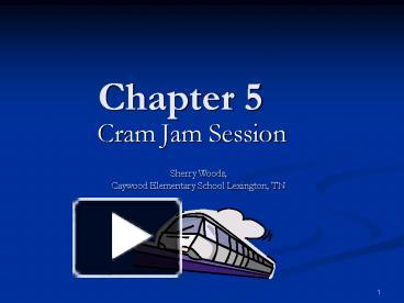 PPT – Cram Jam Session PowerPoint presentation | free to view - id ...