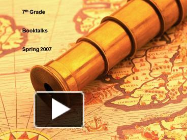 PPT – 7th Grade PowerPoint presentation | free to view - id: 2042b-NTc2Y