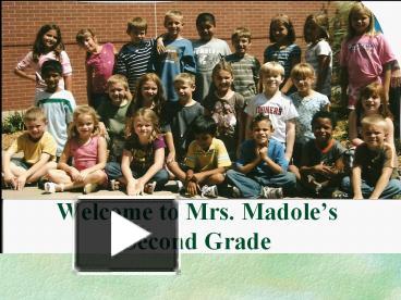 PPT – Welcome to Mrs. Madole PowerPoint presentation | free to view ...