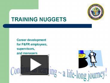 TRAINING NUGGETS presentation | free to view