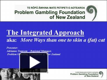 PPT – The Integrated Approach PowerPoint presentation | free to view ...