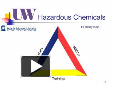 PPT – Hazardous Chemicals PowerPoint presentation | free to view - id ...