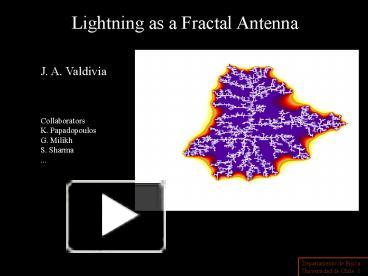 The Physics of high altitude lightning presentation | free to view