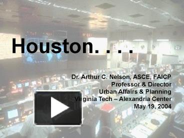 PPT – Houston' ' ' ' PowerPoint presentation | free to view - id ...