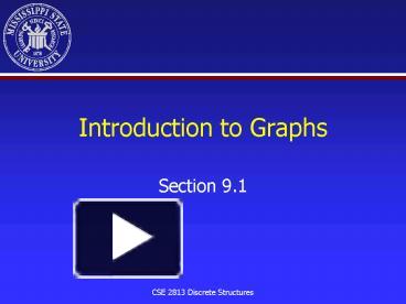 Introduction to Graphs presentation | free to view