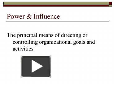 Power presentation | free to view