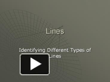 Lines presentation | free to download