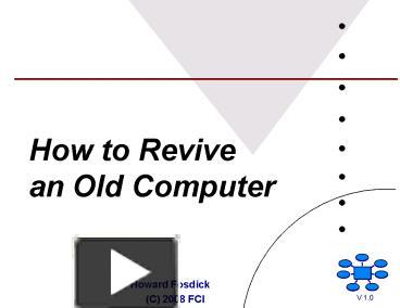 How to Revive presentation | free to download