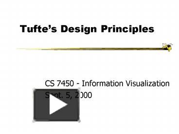 PPT – Tuftes Design Principles PowerPoint presentation | free to view ...