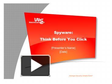 Presenters Name presentation | free to view