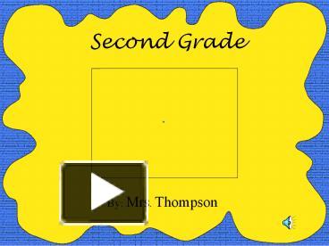 PPT – Second Grade PowerPoint presentation | free to download - id ...