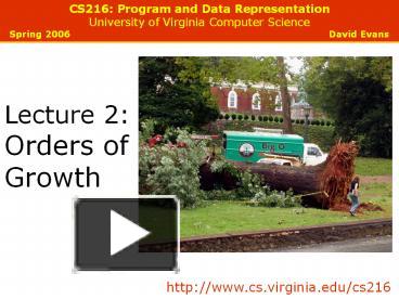 Orders of Growth presentation | free to download