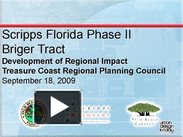 PPT – Scripps Florida Phase II PowerPoint presentation | free to view ...
