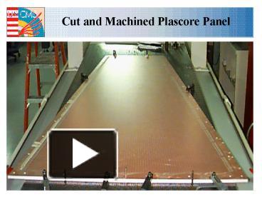 PPT – Cut and Machined Plascore Panel PowerPoint presentation | free to ...