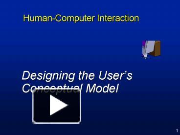 PPT – HumanComputer Interaction PowerPoint presentation | free to view ...