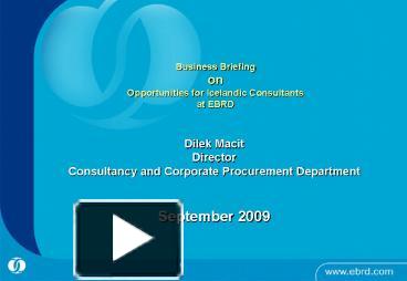 Dilek Macit presentation | free to view