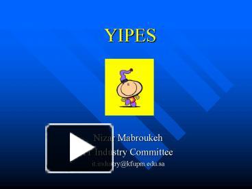 PPT – YIPES PowerPoint presentation | free to download - id: 214764-OThlN